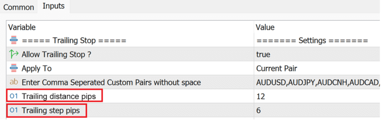 MT4 Trailing Stop EA Download - 4xPip